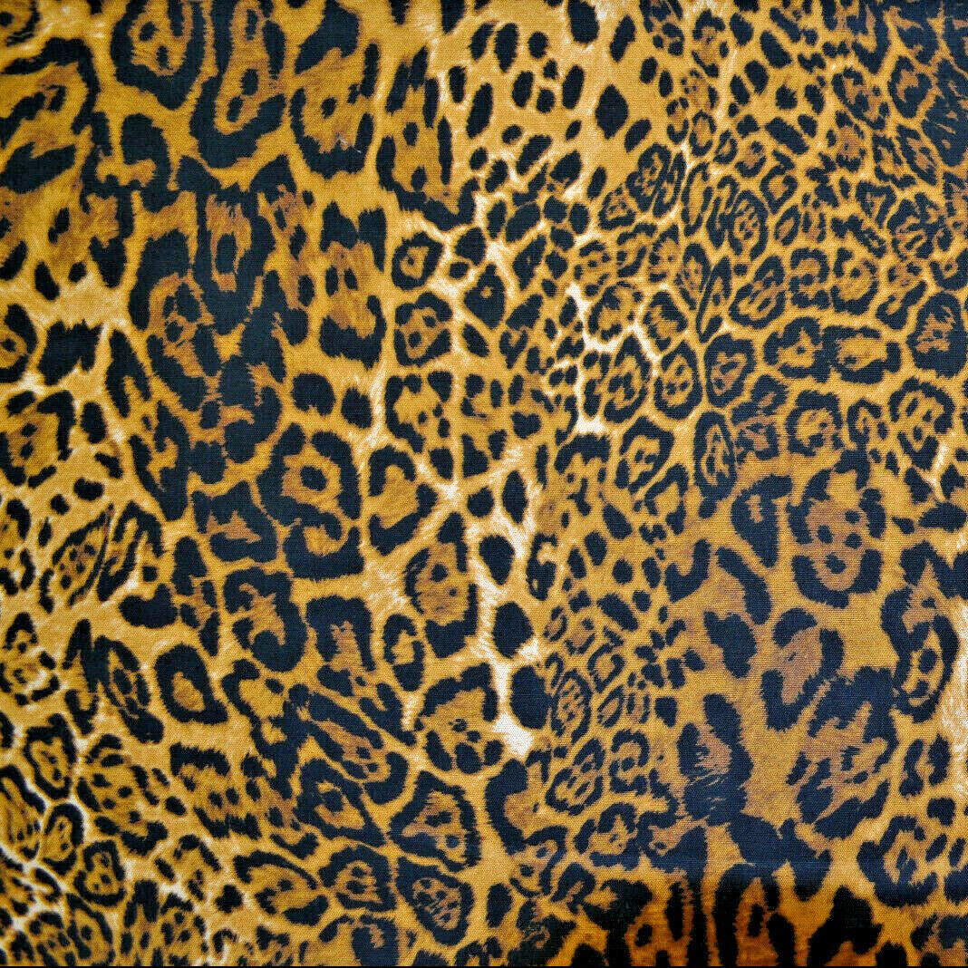 Leopard Print Poplin - The Fabric Shop
