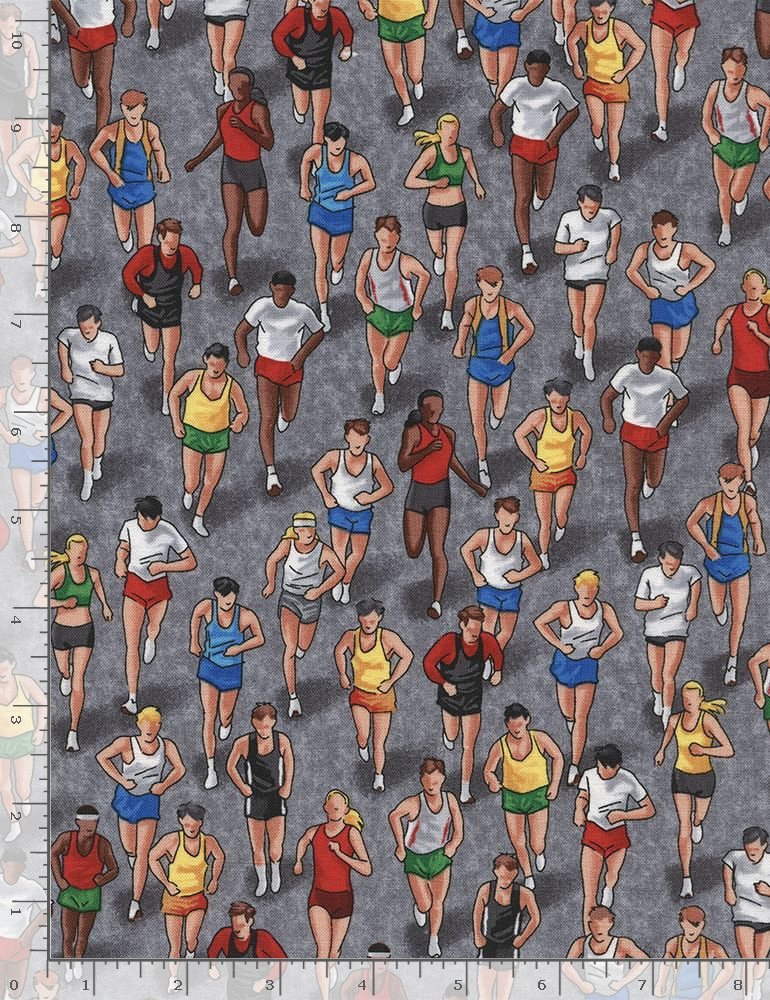 Marathon Runners - C5605 - The Fabric Shop