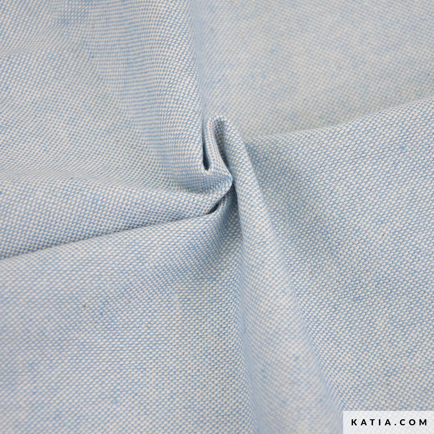 Blue Recycled Canvas - The Fabric Shop